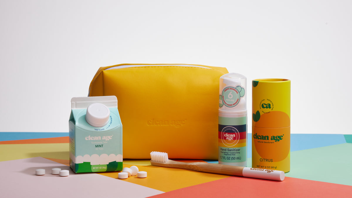 Clean Age | Teen Deodorant & Toothpaste Tablets